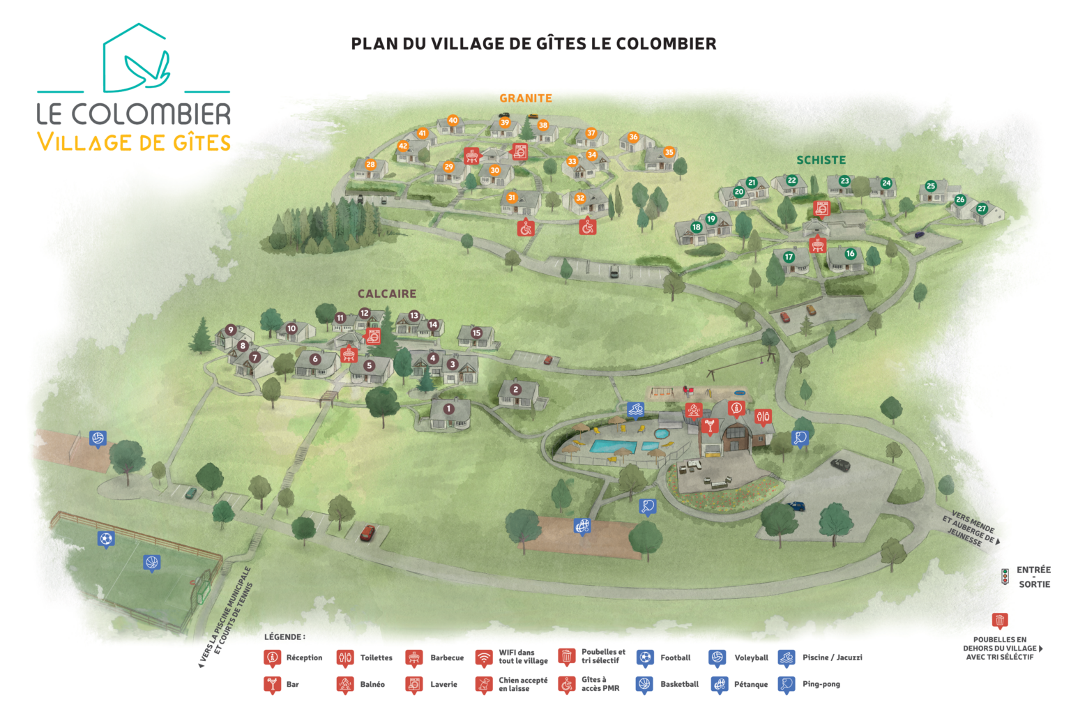 Découvrir le village - Les Gites du Colombier